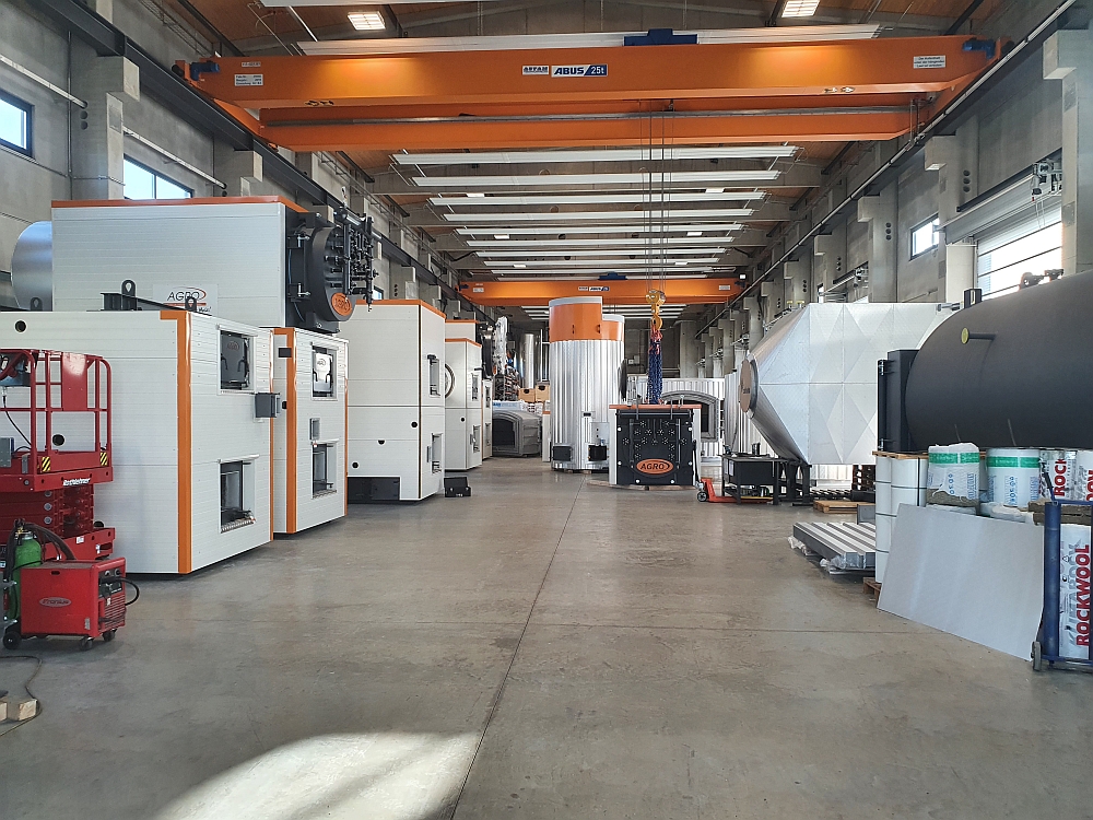 Logistics centre – AGRO Forst & Energietechnik